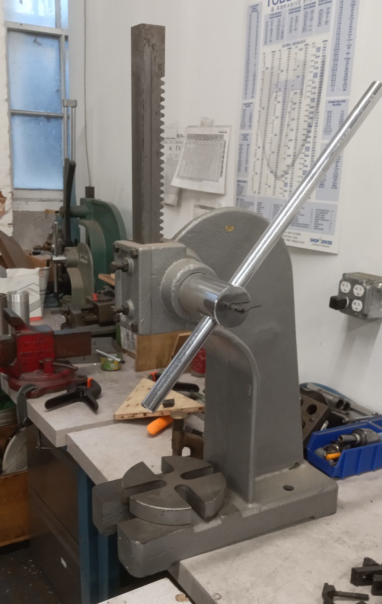 Large Arbor Press - Framingham Makerspace
