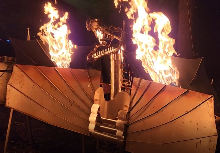 Ignis – Dragon Fire Organ - Framingham Makerspace